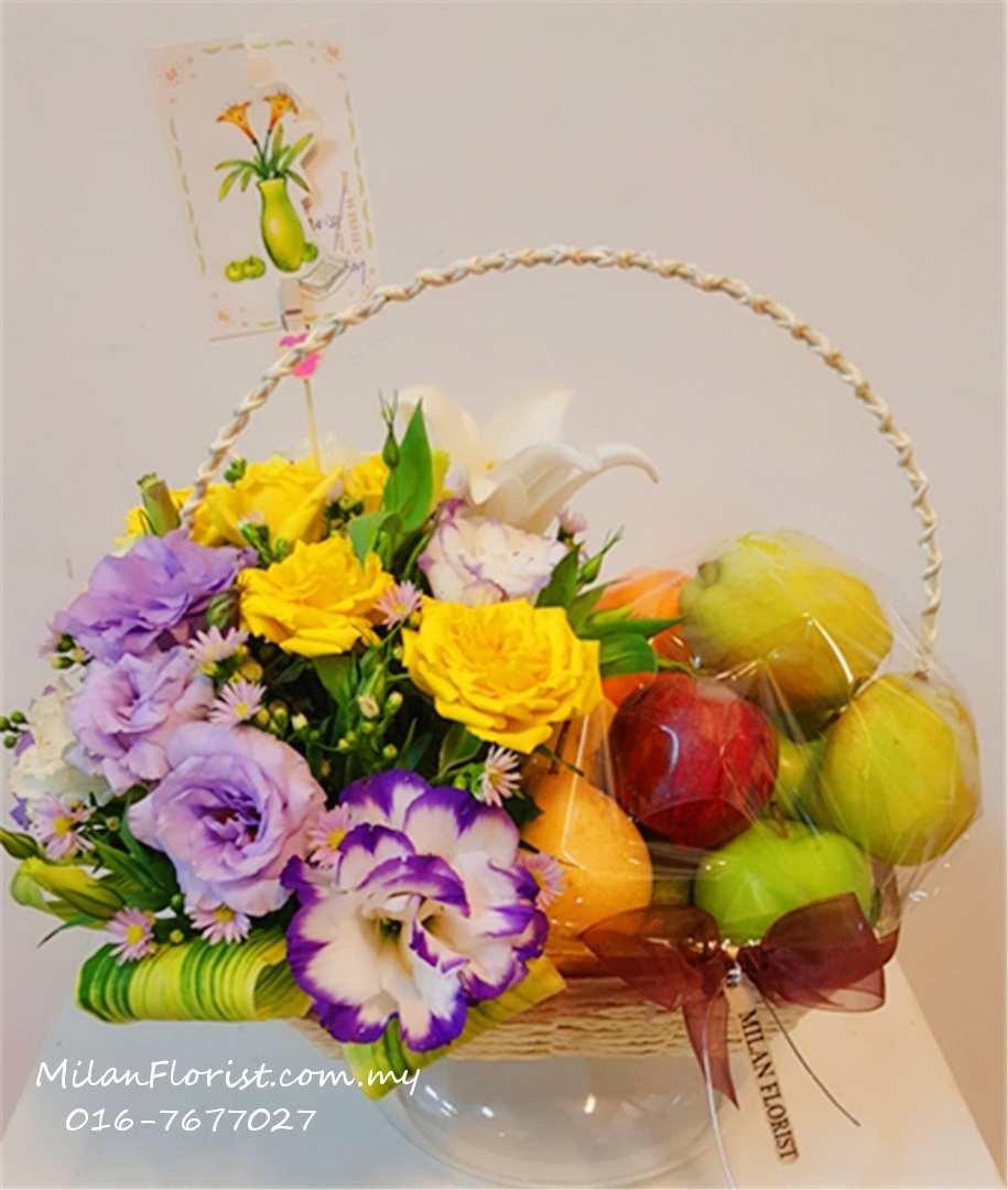 Milan Florist Fruits Basket 米兰水果花篮 015 – Milan Florist