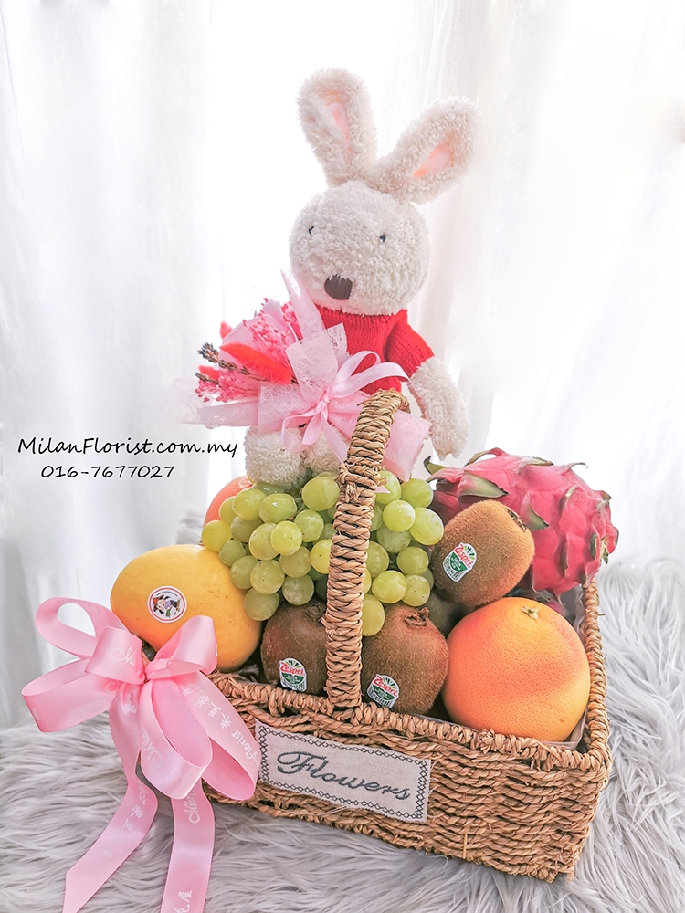 Milan Florist Fruits Basket 米兰水果花篮 046 – Milan Florist