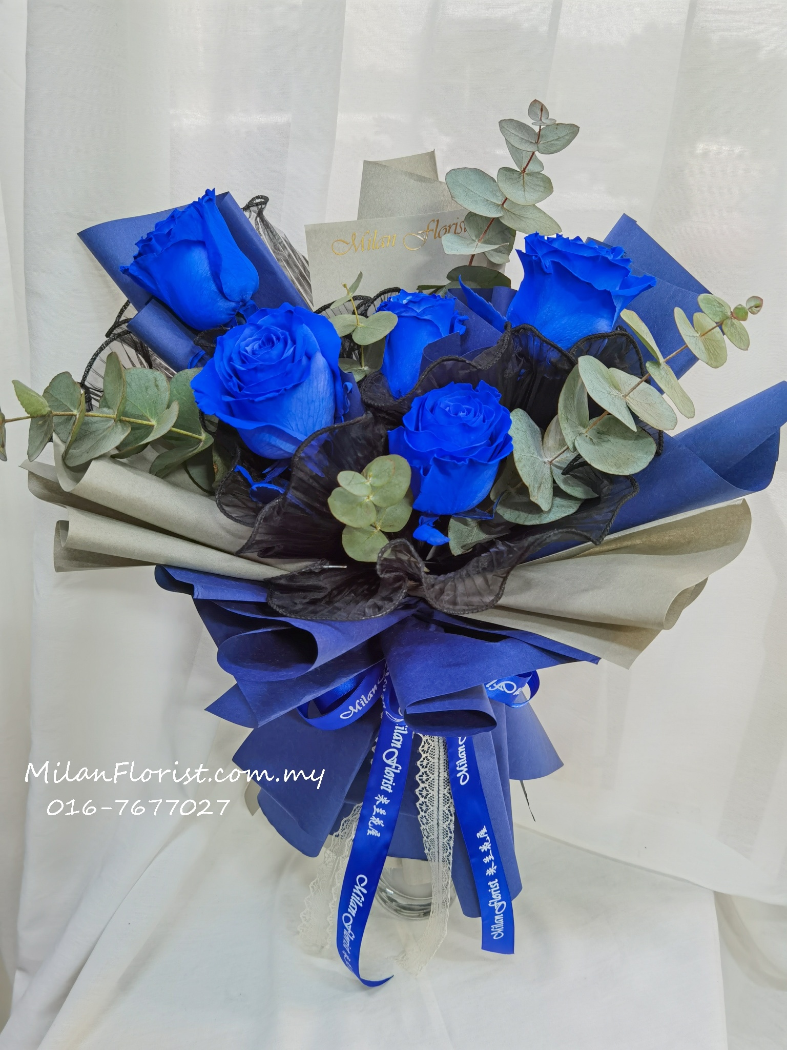 Milan Florist Roses Bouquet 米兰玫瑰花束 124 - Milan Florist