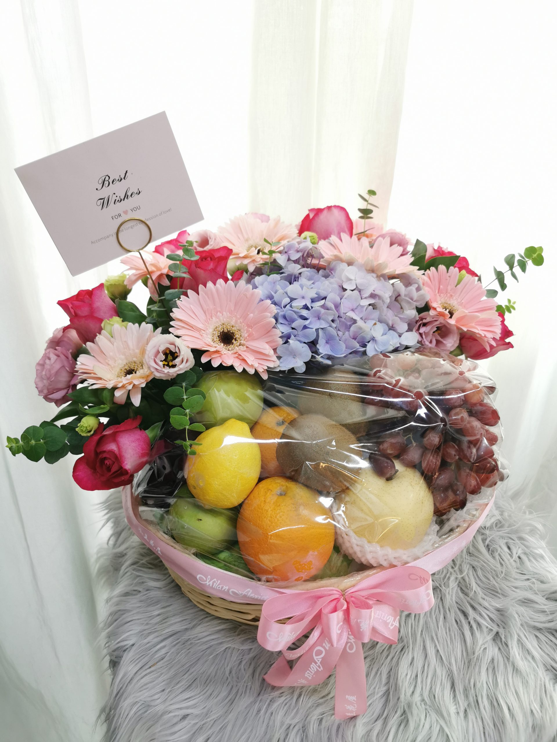 Milan Florist Fruits Basket 米兰水果花篮 023 Milan Florist