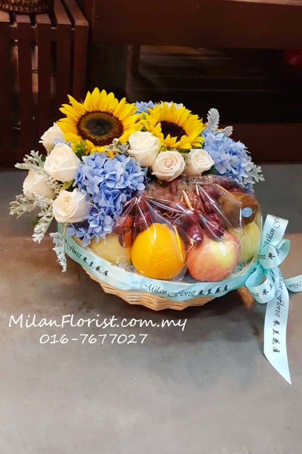 Milan Florist Fruits Basket 米兰水果花篮 039 Milan Florist