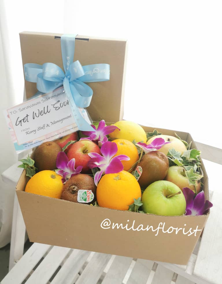 Milan Florist Fruits Basket 米兰水果花盒 007 Milan Florist